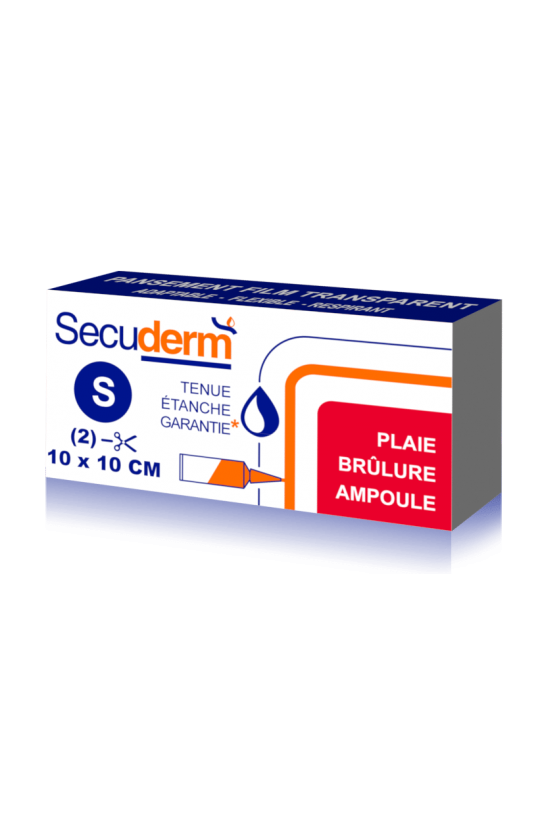 Buy Secuderm waterproof bandage Size S (10x10cm) shower bath